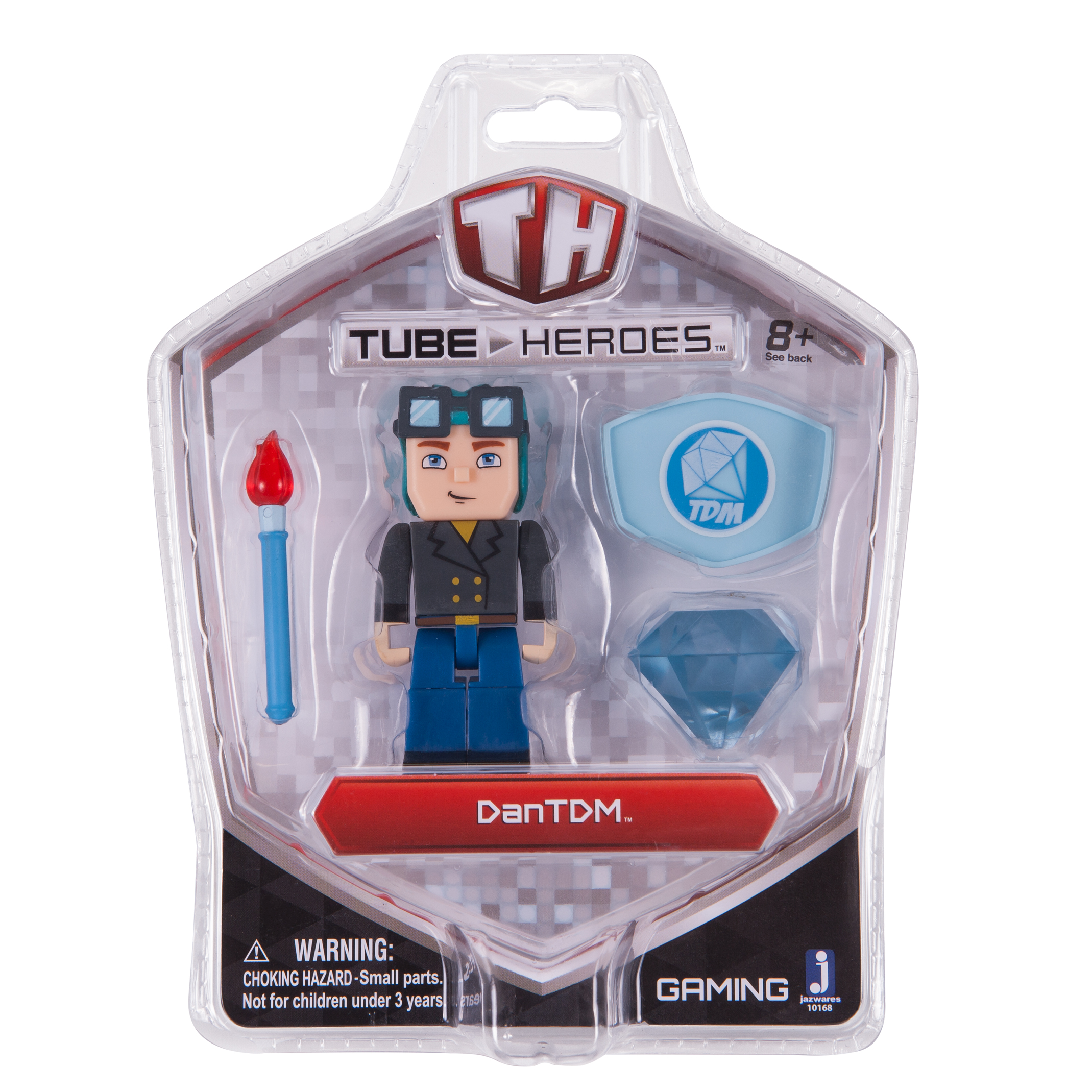 DanTDM Blue Hair Exclusive - Tube heroes - Jazwares