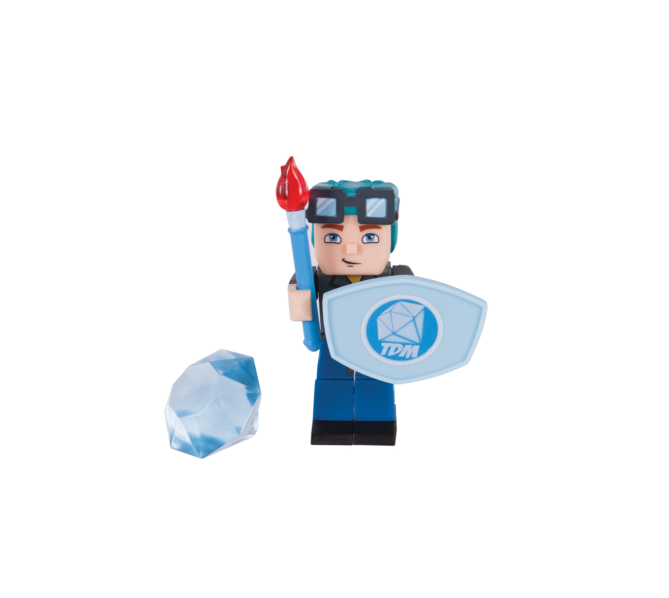Dantdm Blue Hair Exclusive Tube Heroes Jazwares